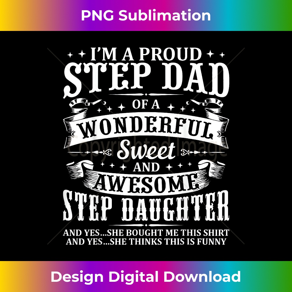 Funny Step Dad Fathers Day Christmas Step Daughter Stepdad Inspire