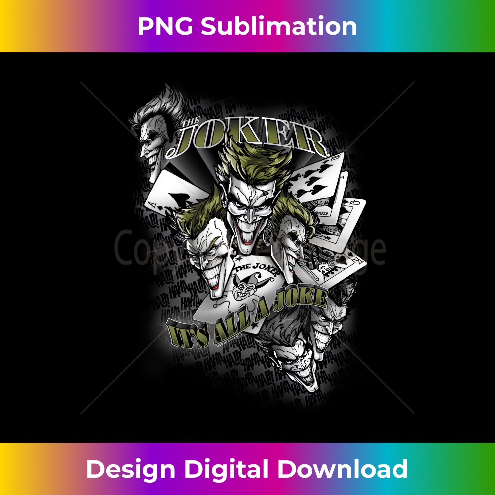 Batman the Joker It's All a Joke - Sophisticated PNG Sublima | Inspire ...