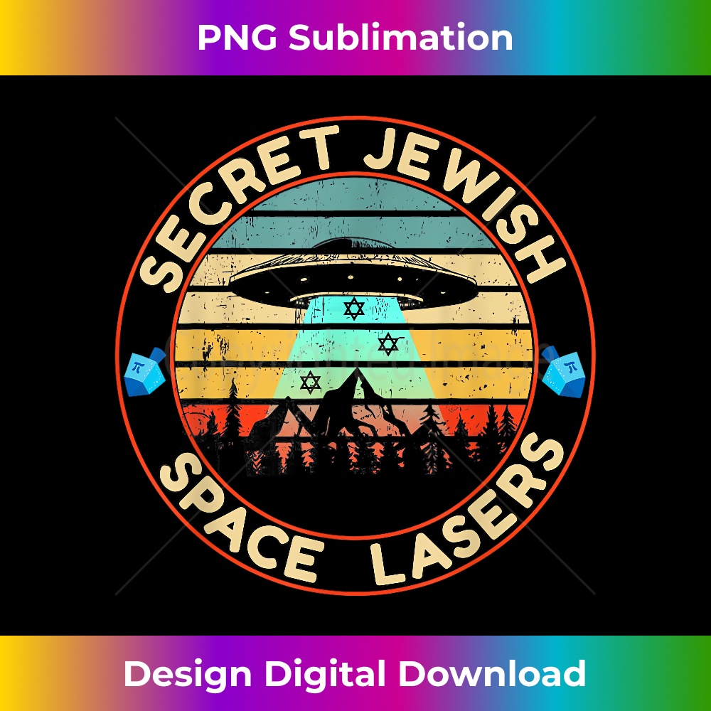 Jewish Space Laser Secret UFO Universe Vintage Dreidel Stars - Inspire ...