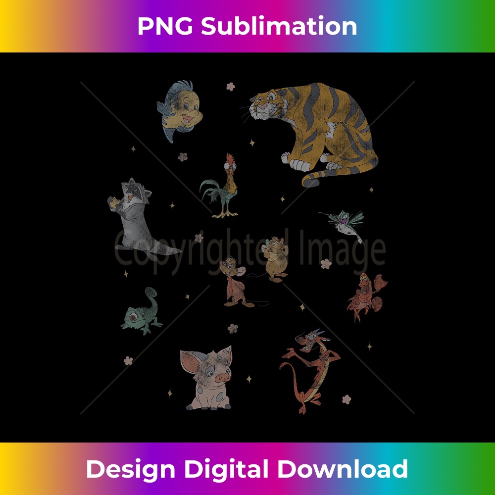 Disney Princess Sidekicks - Sophisticated PNG Sublimation Fi | Inspire ...