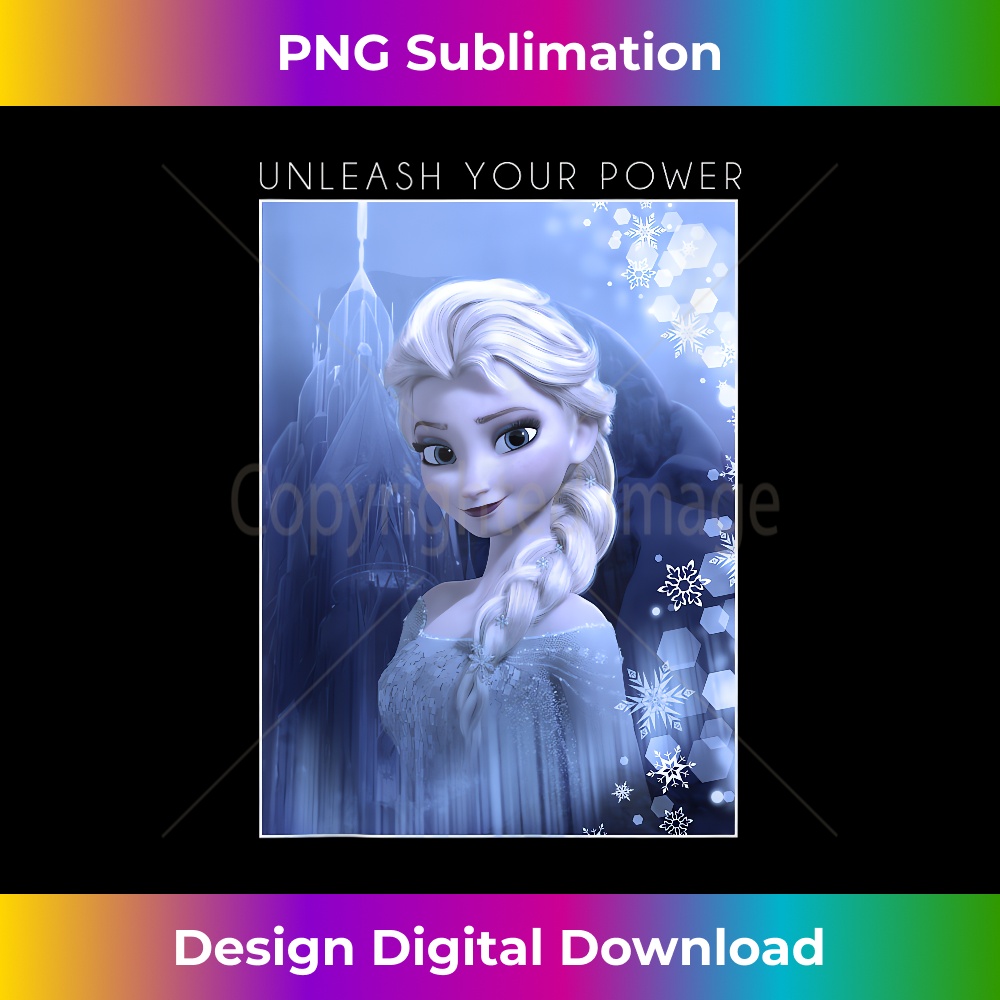 Disney Frozen Elsa Unleash Your Power - Edgy Sublimation Dig | Inspire ...