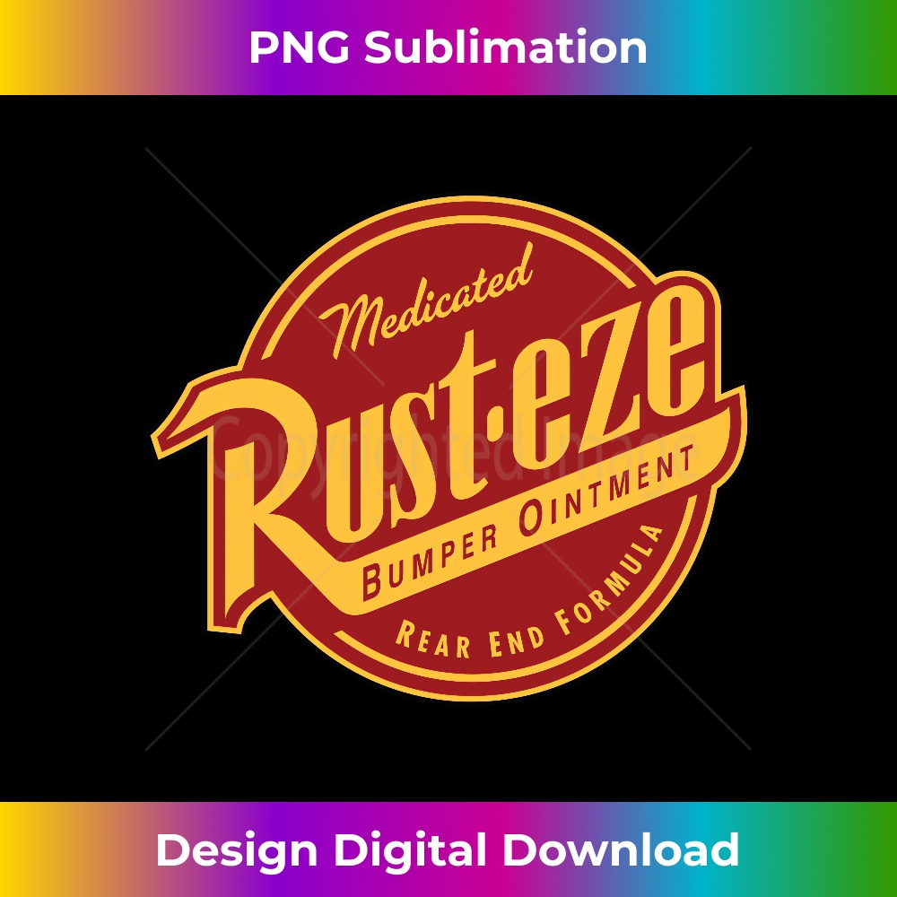 Disney Pixar Cars 2 Rust-Eze Ointment Logo - Artisanal Subli | Inspire ...