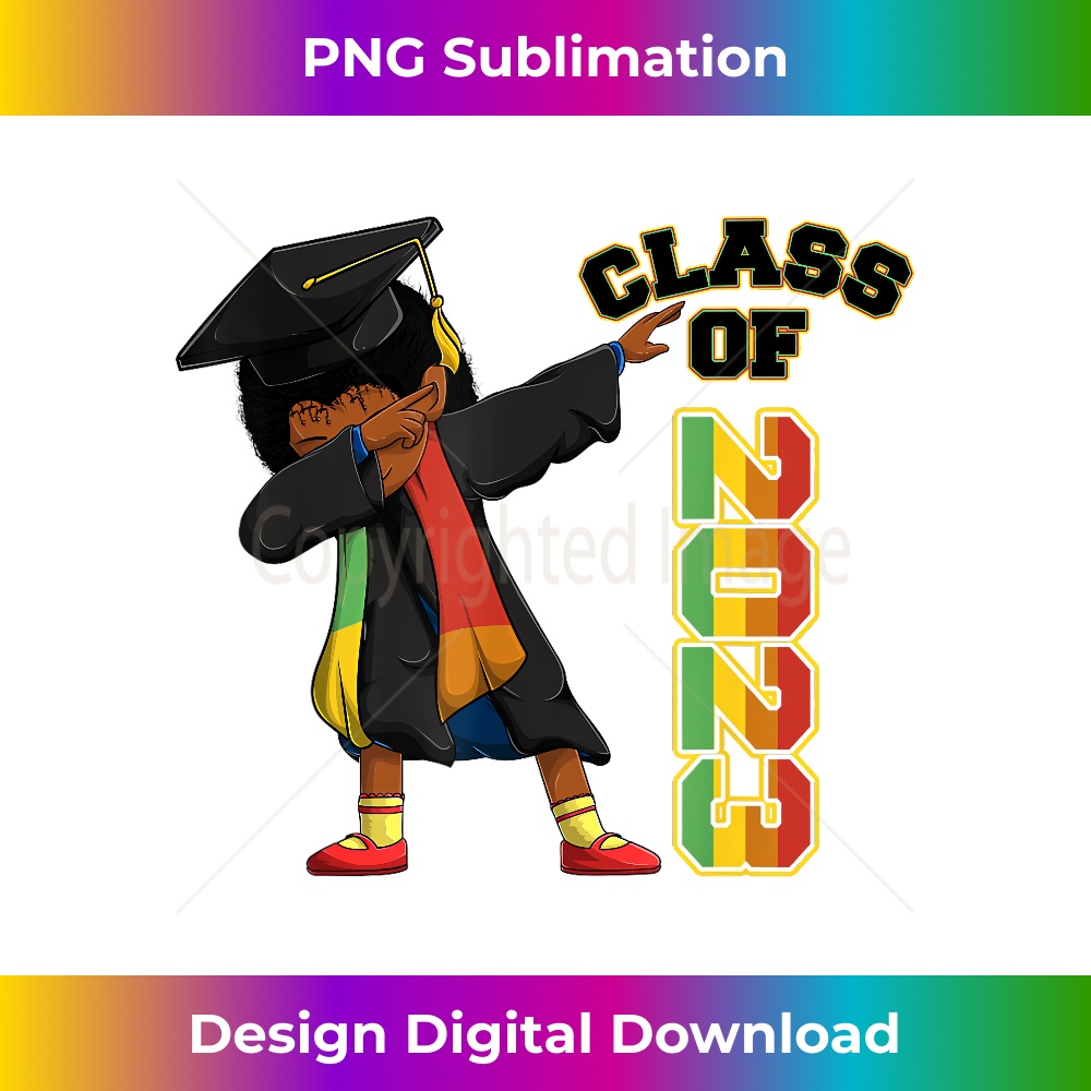 Class Of 2023 Graduation Dabbing African American Girl - Sle | Inspire ...