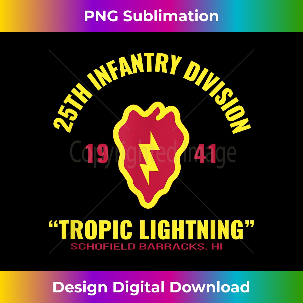 25th INF DIV Tropic Lightning T - Bohemian Sublimation Digit | Inspire Uplift
