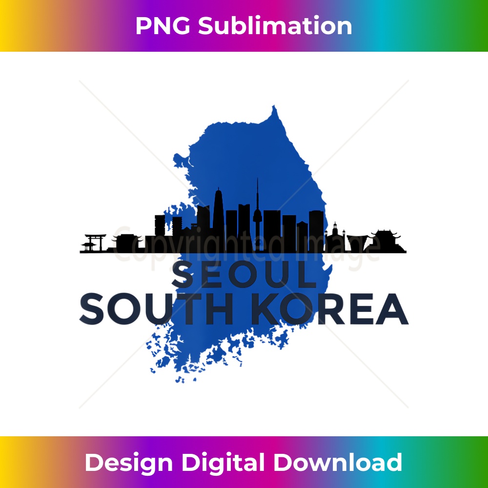 Seoul South Korea - Artisanal Sublimation PNG File - Strikin - Inspire ...