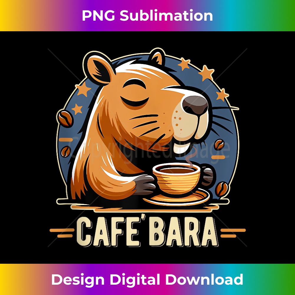 Cafe Bara Logo Coffee Bar Cafebara Barista Capybara Funny - | Inspire ...