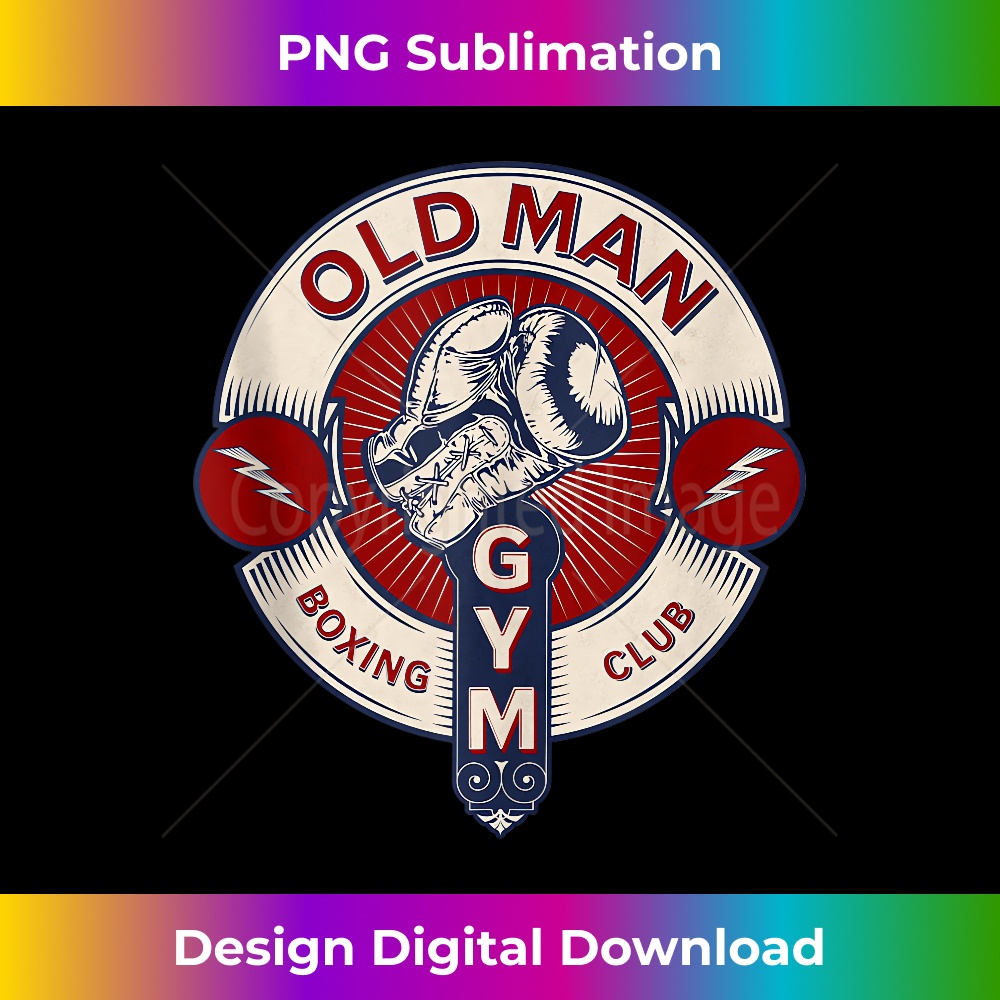 Funny MMA Old Man Boxing Club Combat Sports Apparel - Luxe S | Inspire ...