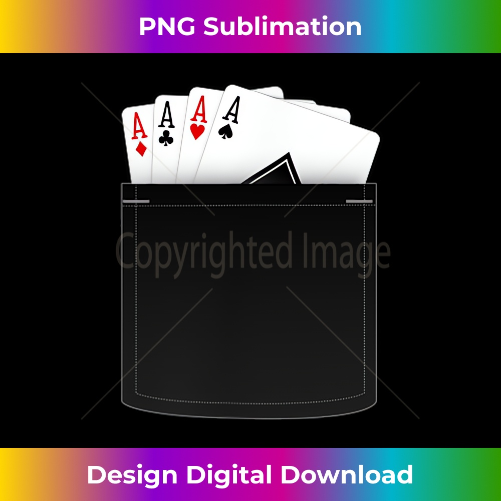 Pocket Aces - 4 Aces Poker - Bespoke Sublimation Digital Fil | Inspire Uplift