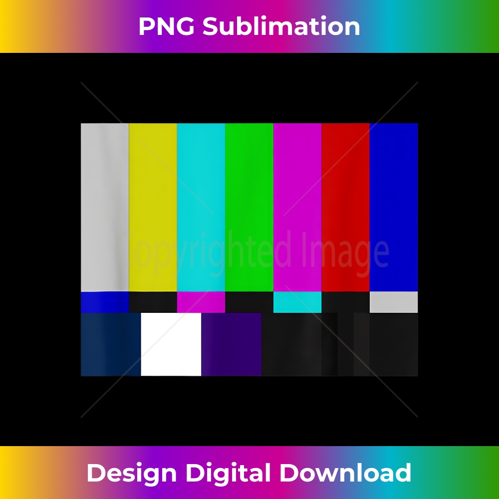TV Color Bars, SMPTE Screen, Please Stand By - Artisanal Sub | Inspire ...