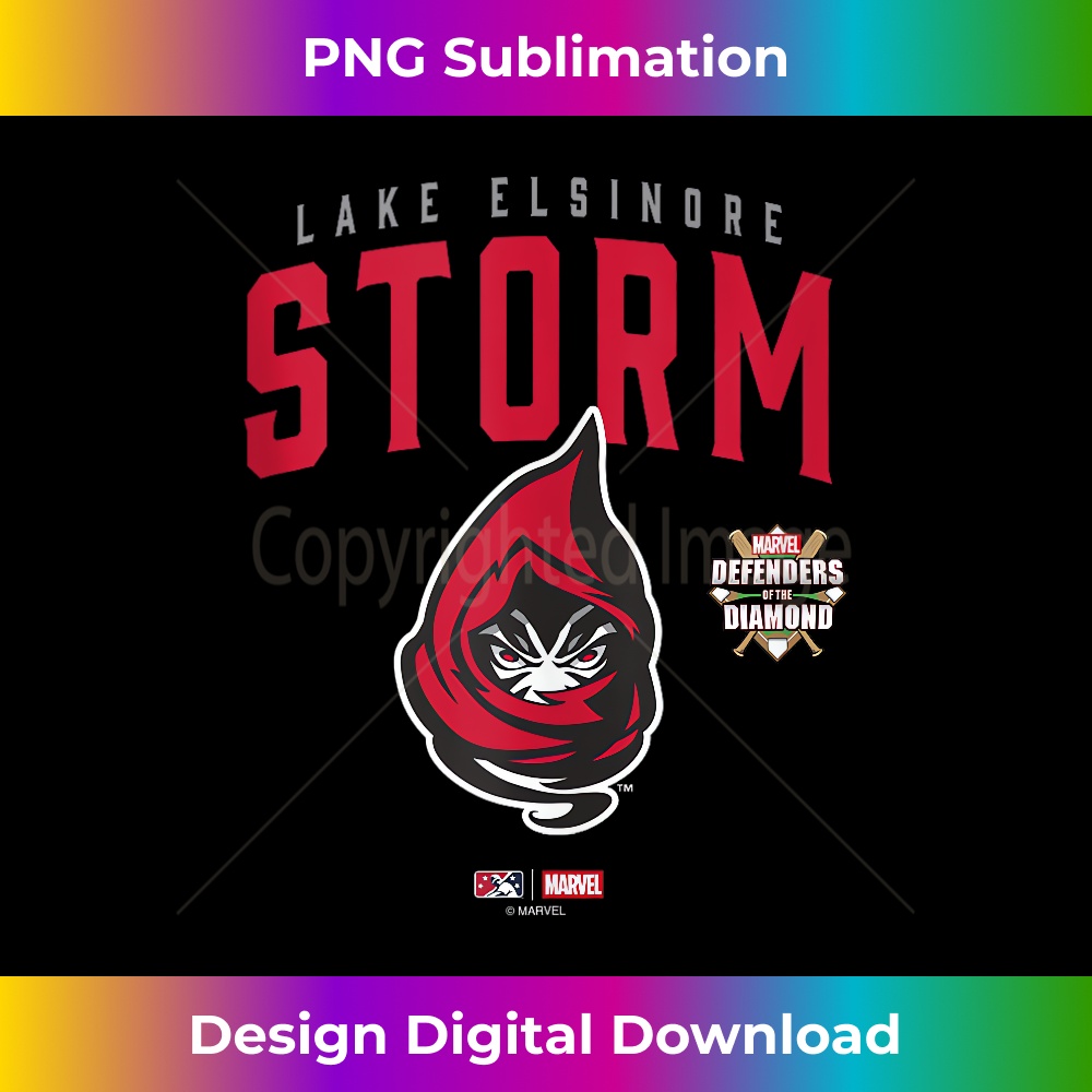 Marvel x MiLB Lake Elsinore Storm Mysterious Logo - Luxe Sub | Inspire Uplift