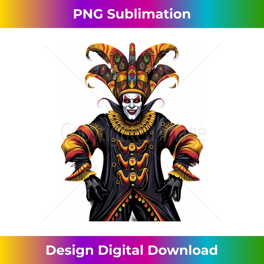 Mardi Gras Costume Jester Clown Carnival Street Parade - Min - Inspire ...