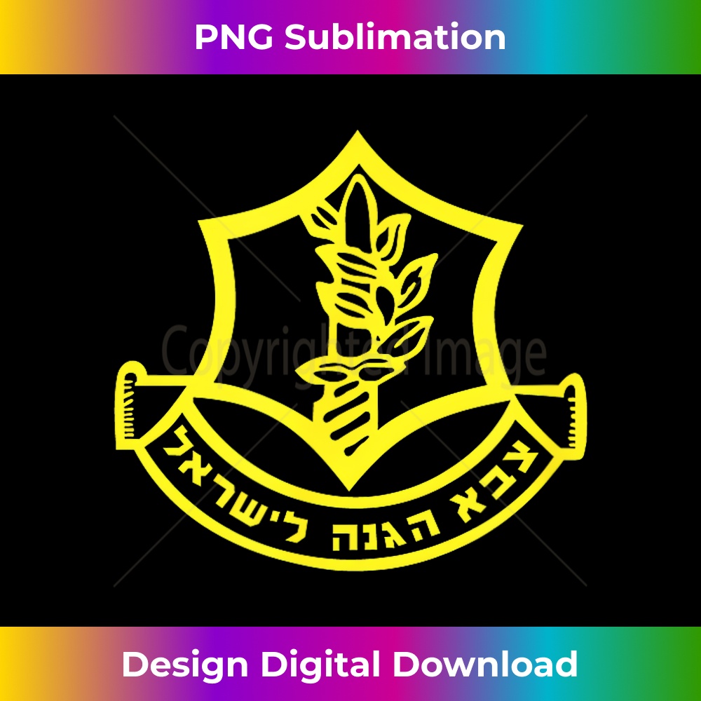 IDF - Israeli Army Logo Jewish State Defense Force - Edgy Su | Inspire ...