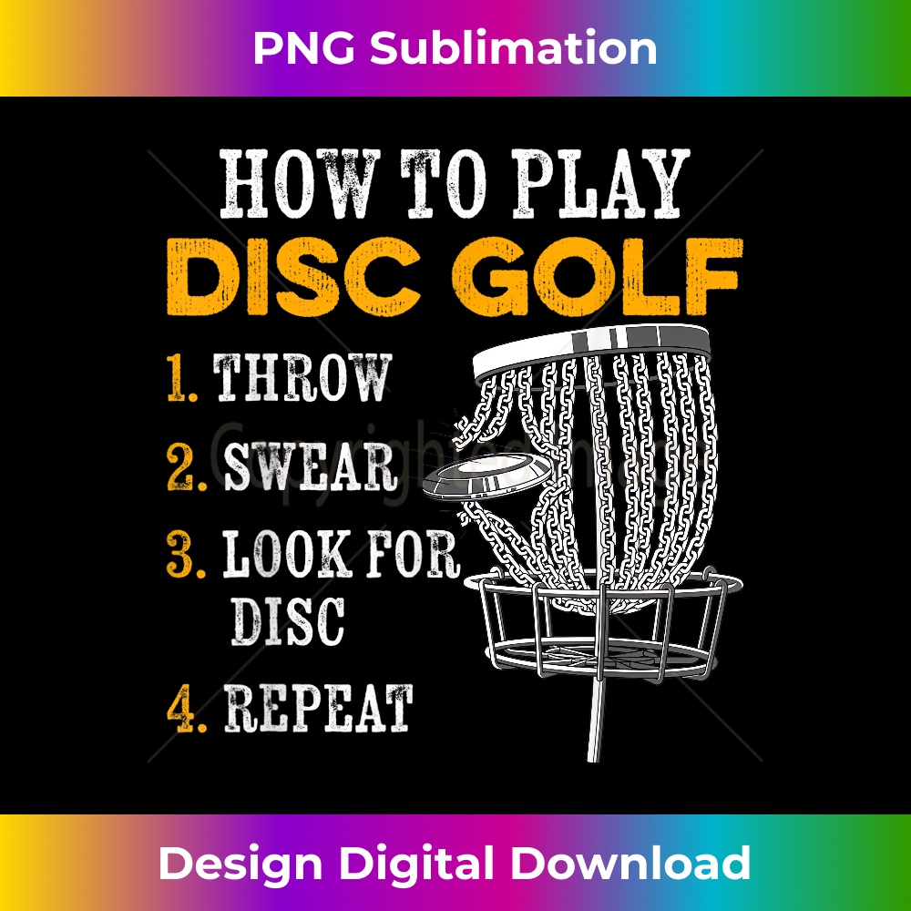 How To Play Disc Golf Funny Frisbee Disc Golfer Disc Golfing | Inspire ...