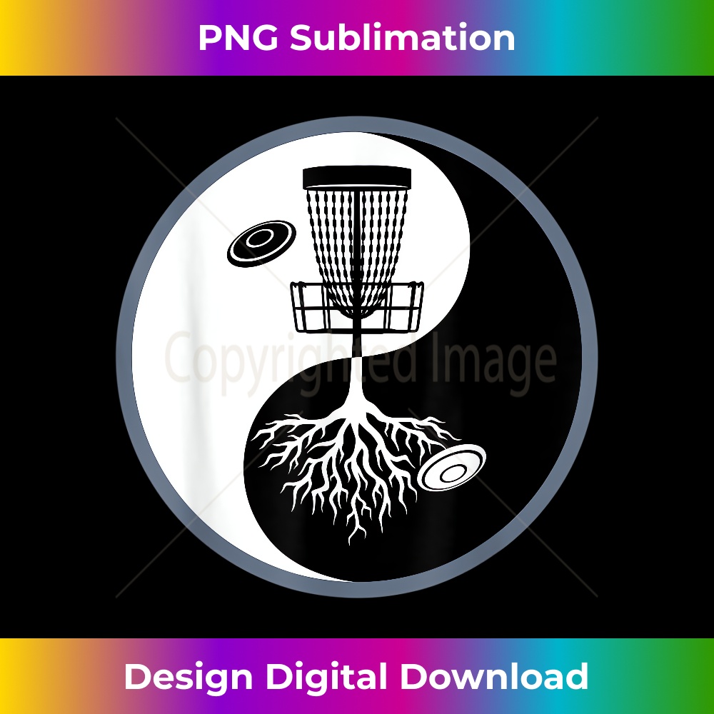 Disc Golf Ts for - Yin Yang - Artisanal Sublimation PNG File | Inspire ...