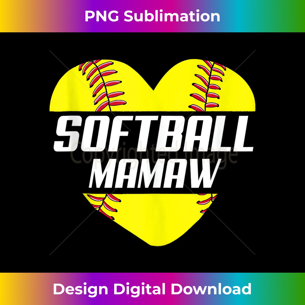 Softball Mamaw Player Baseball Bat American USA Flag - Conte | Inspire ...