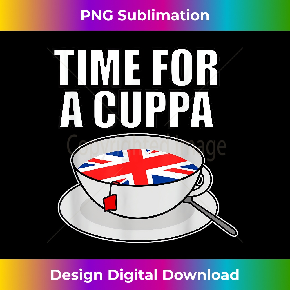 Time For A Cuppa UK United Kingdom Flag British Cup of Tea - | Inspire ...