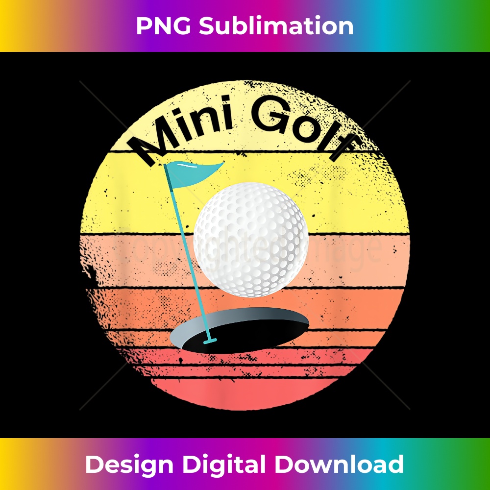 Mini Golfer Motif Mini Golf Flag Miniature Golf - Luxe Subli | Inspire ...