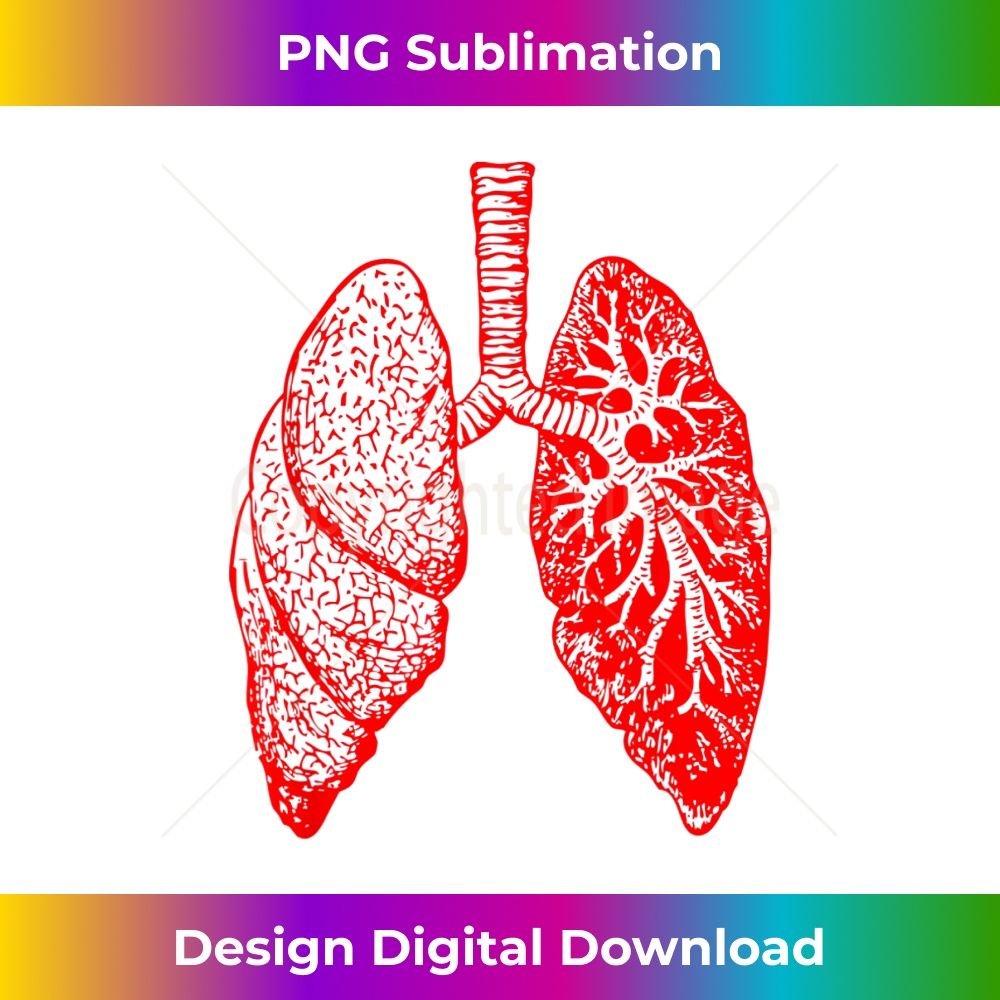 Anatomy Drawing Pulmonologist, Respiratory Lungs - Edgy Subl | Inspire ...