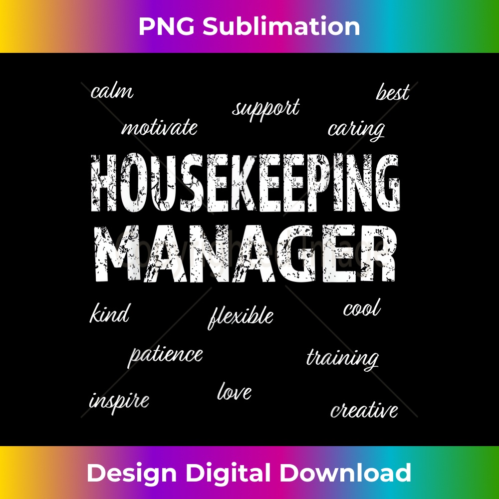 Housekeeping Manager T Funny - Sublimation-Optimized PNG Fil | Inspire ...