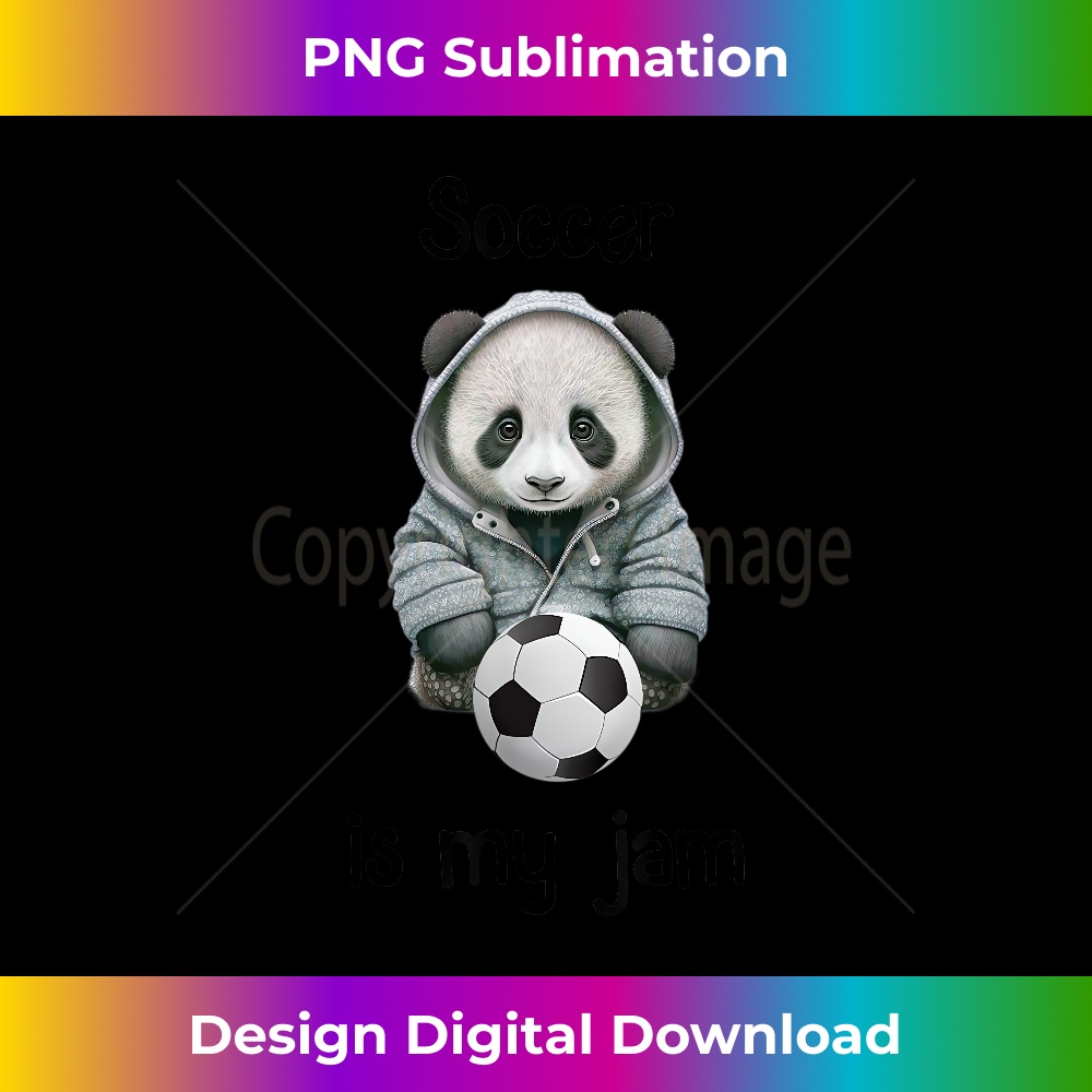Panda Bear Panda Bear With Soccer Ball - Crafted Sublimation | Inspire ...