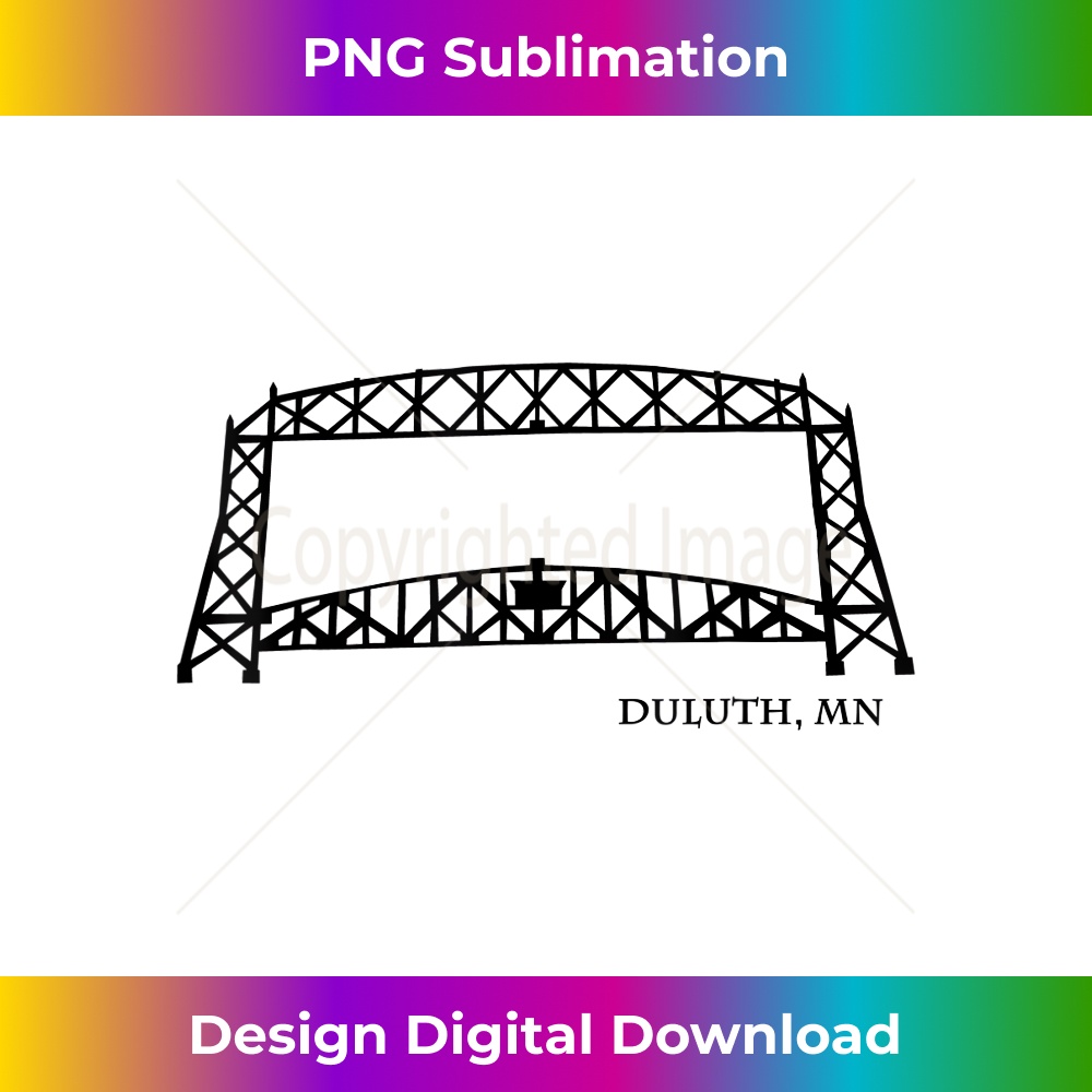 Duluth, MN Aerial Lift Bridge - Classic Sublimation PNG File | Inspire ...