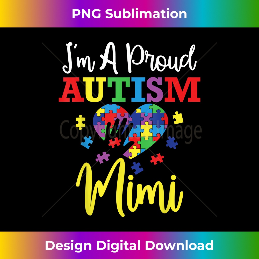 I'm a Proud Autism Mimi Mom Autism Awareness Month Support - - Inspire ...