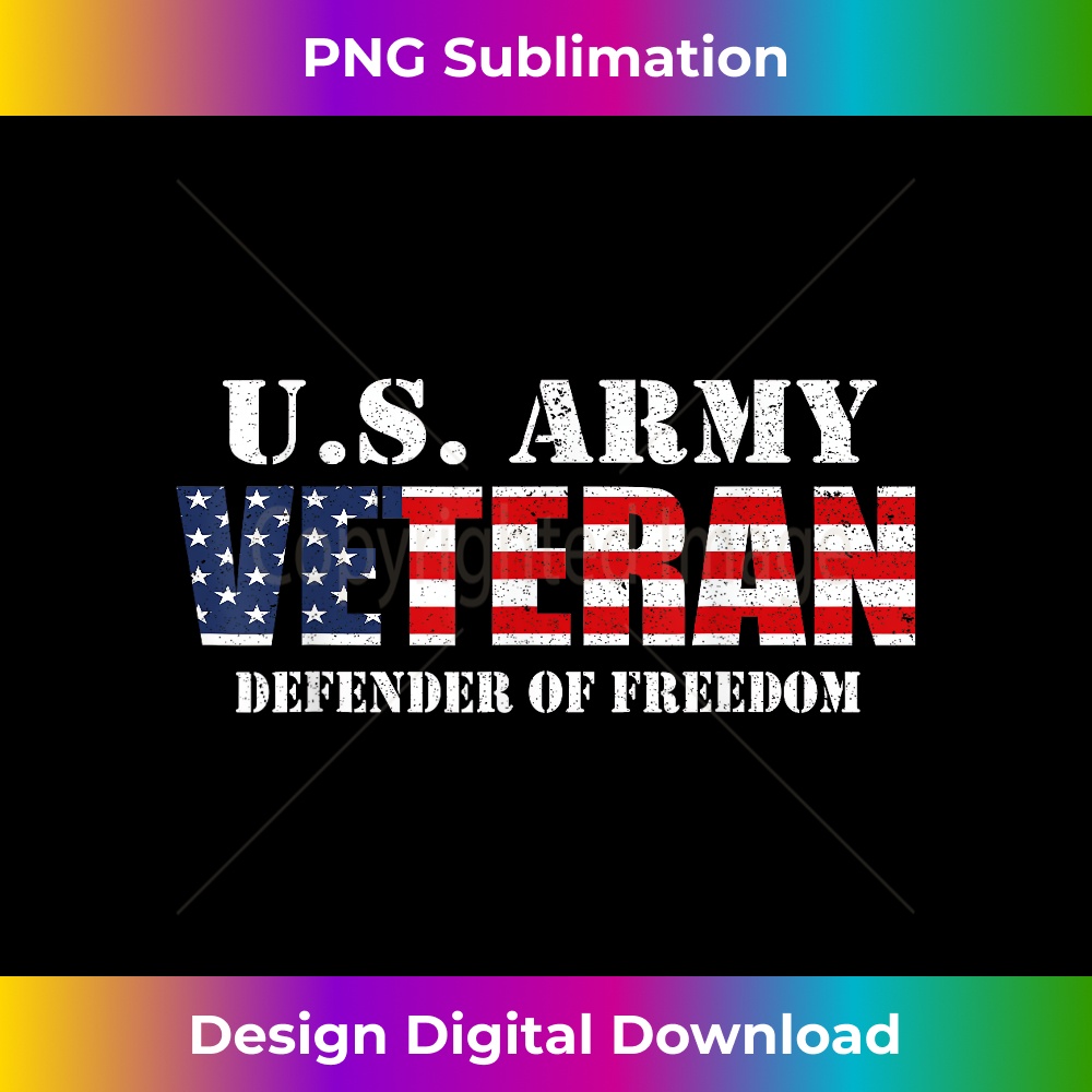 US Flag US Army Veteran Defender of Freedom - Sophisticated | Inspire ...