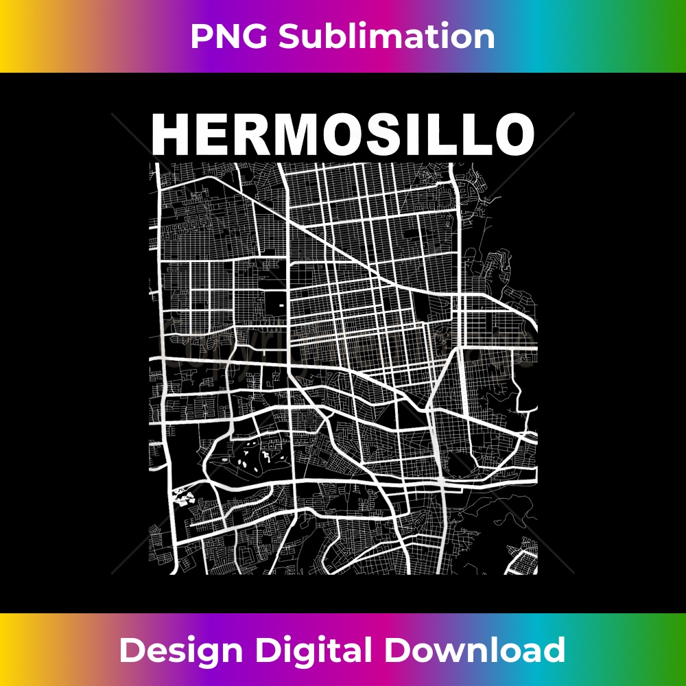 Mexico Souvenir Hermosillo City Street Map - Bespoke Sublima | Inspire ...
