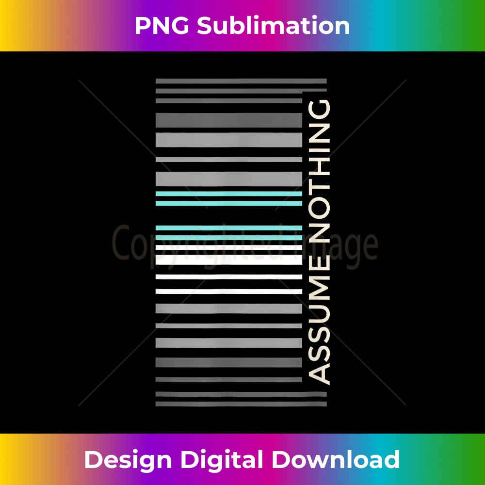 Assume Nothing Gender Non Binary Pride LGBTQ Demiboy Flag - | Inspire ...