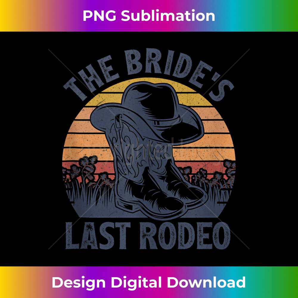 Vintage Funny Bride's Last Rodeo Bridal Bachelorette Party - | Inspire ...