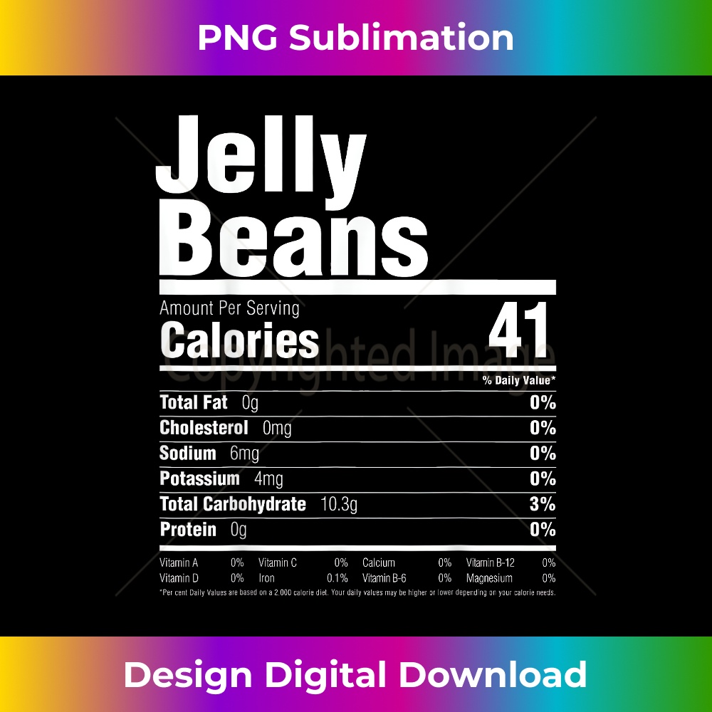 Nutrition Facts Jelly Beans Easter Food - Artisanal Sublimat | Inspire ...
