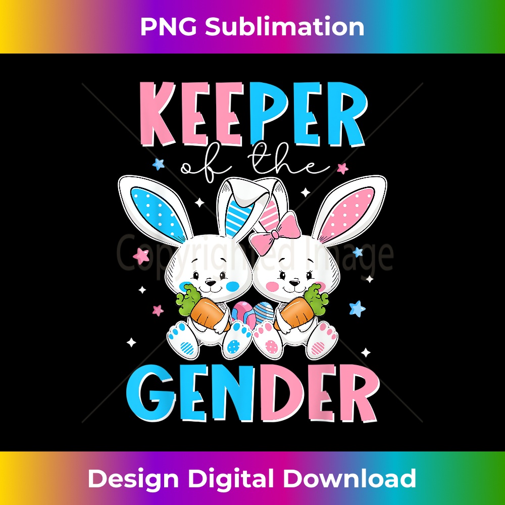 Keeper Of The Gender Boy Or Girl Easter Bunny Gender Reveal | Inspire ...