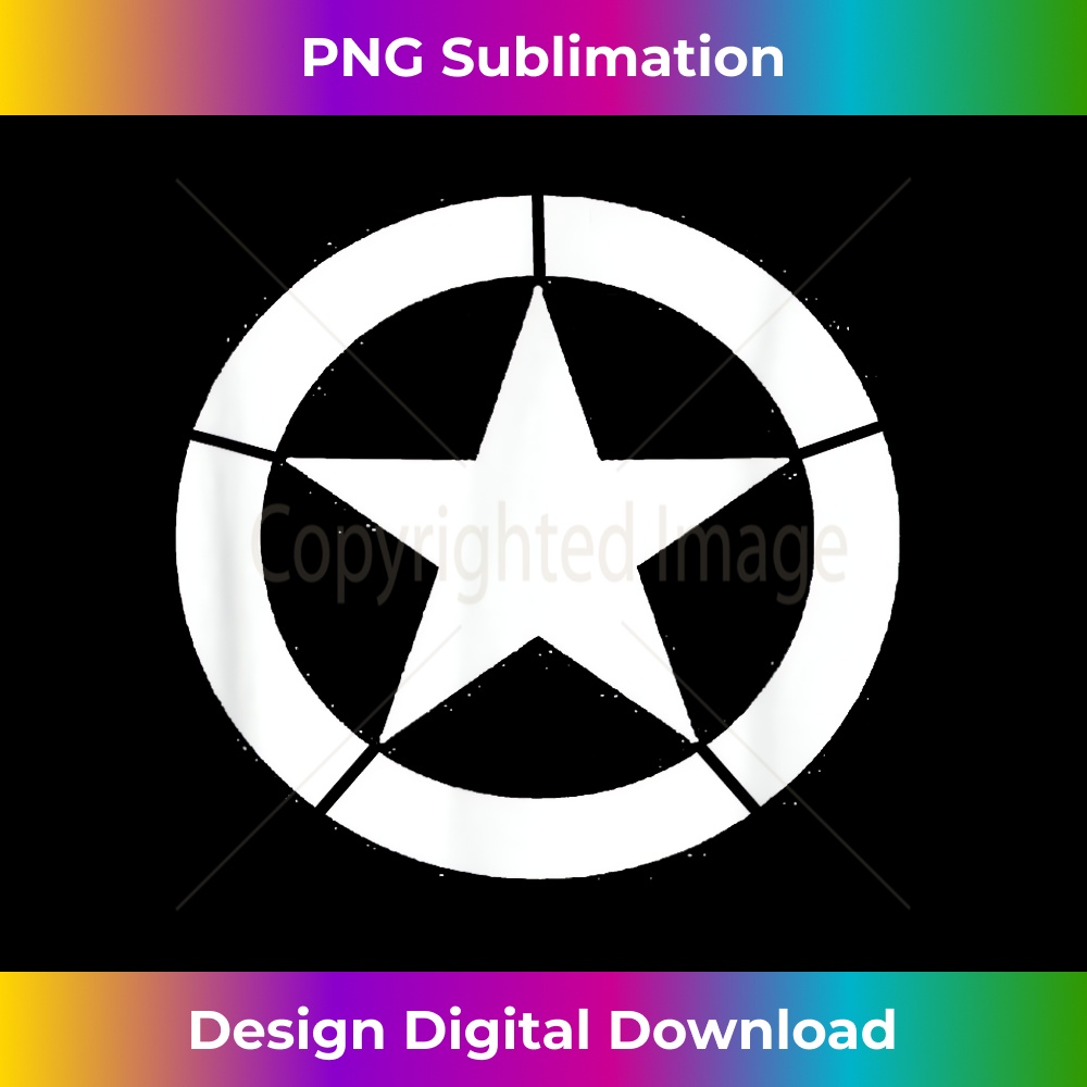 WWII D-Day Invasion Circle Star - Sublimation-Optimized PNG | Inspire ...