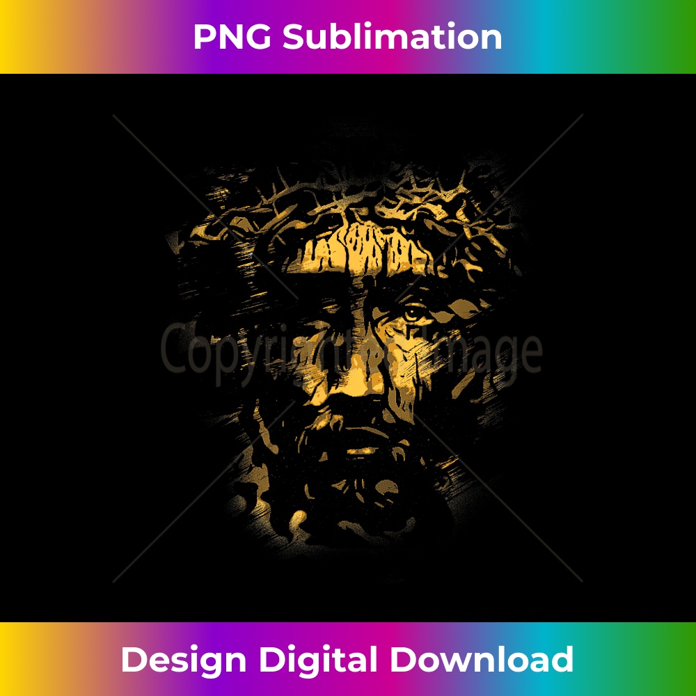 Jesus Face Crown of Thorns Christian idea - Edgy Sublimation | Inspire ...