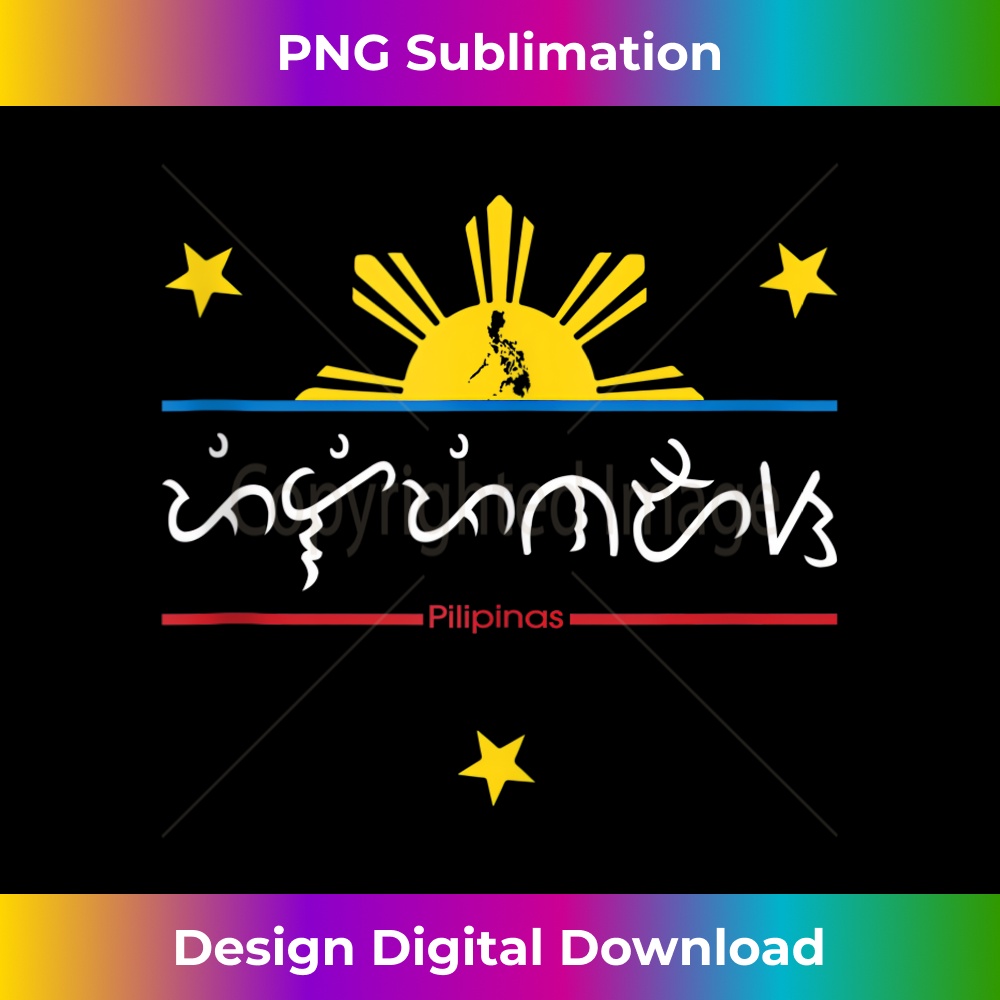 Alibata Writing System Filipino Sun Stars Design - Sophistic | Inspire ...