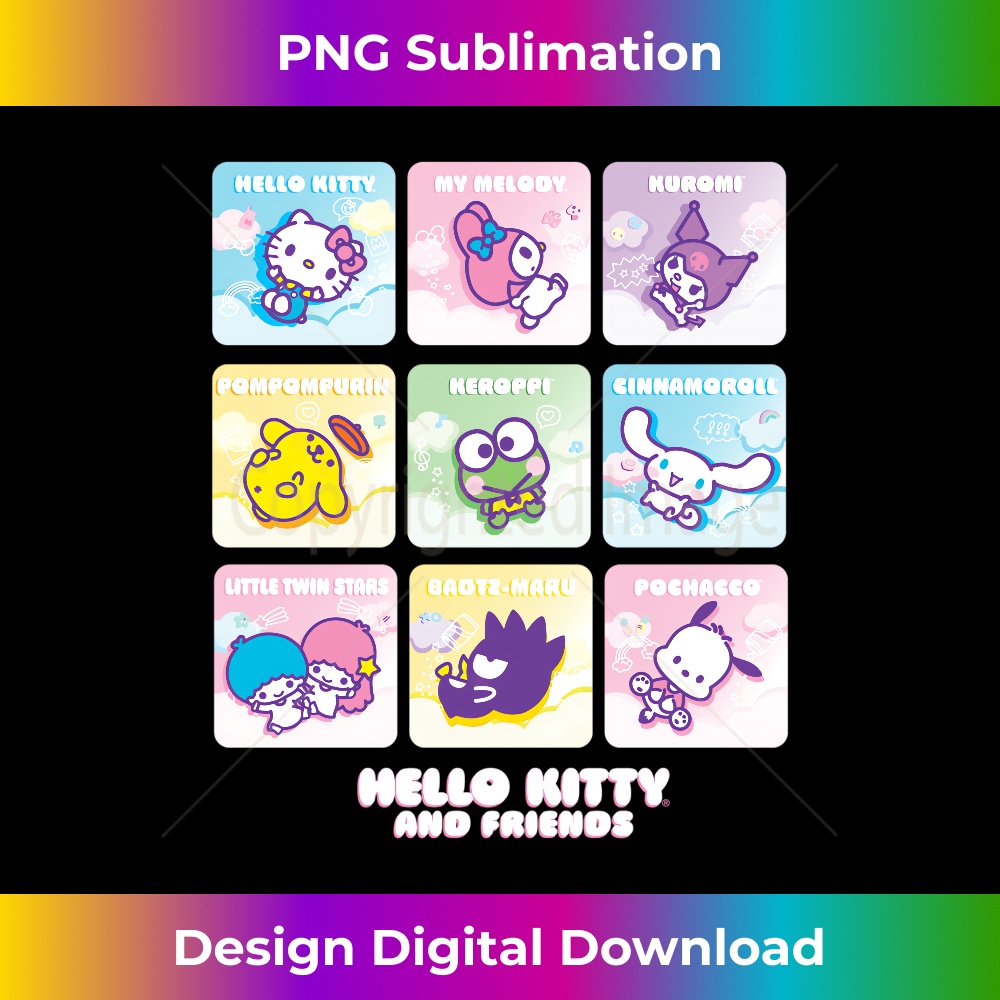 Hello Kitty and Friends Square Icons - Sublimation-Optimized | Inspire ...