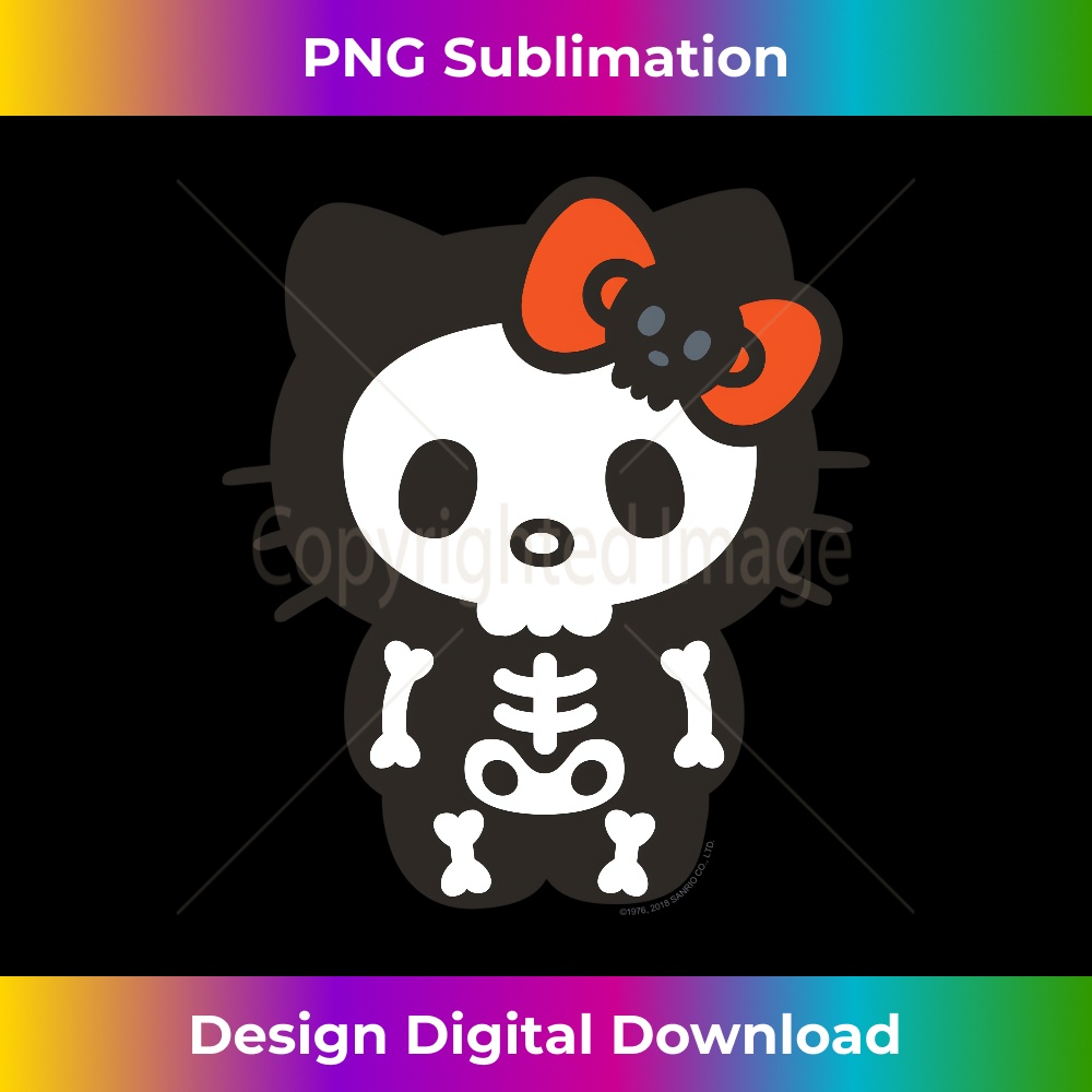 Hello Kitty Skeleton Halloween - Sublimation-Optimized PNG F | Inspire ...