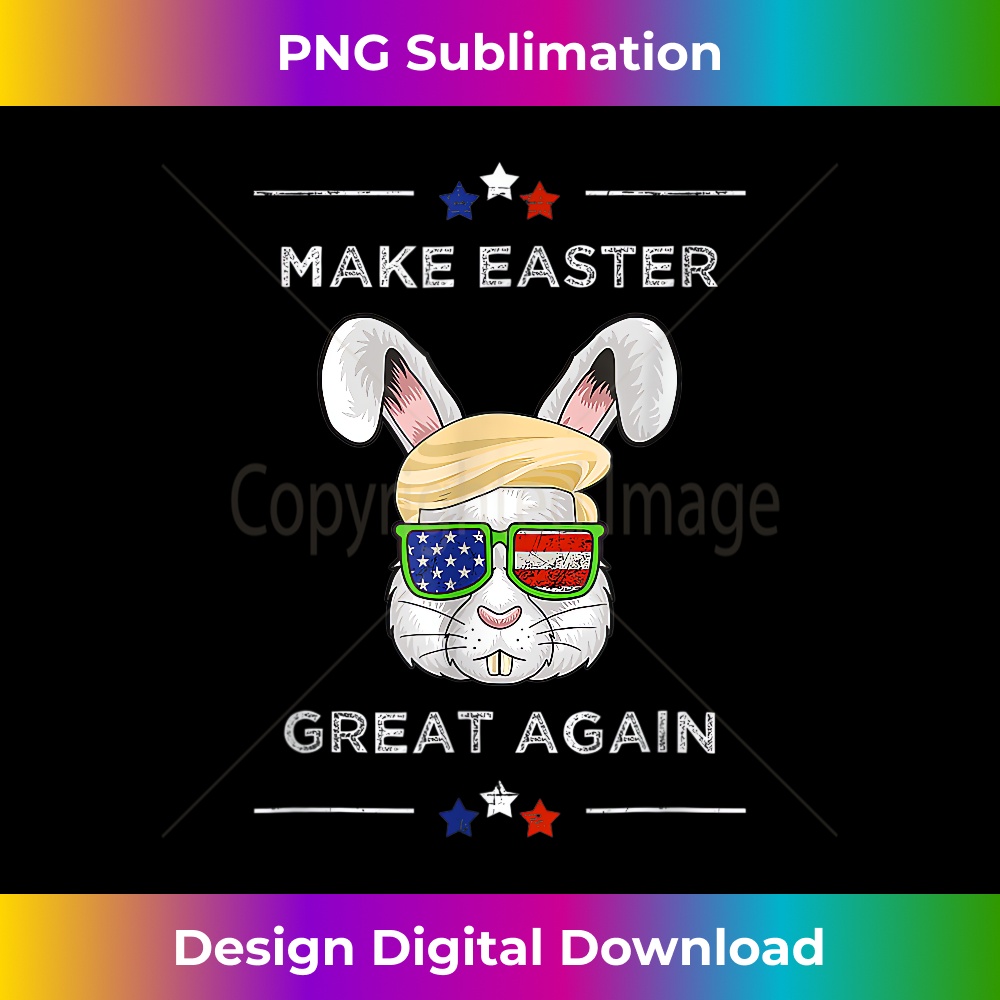 Make Easter Great Again Funny Trump Bunny USA Flag - Innovat | Inspire ...