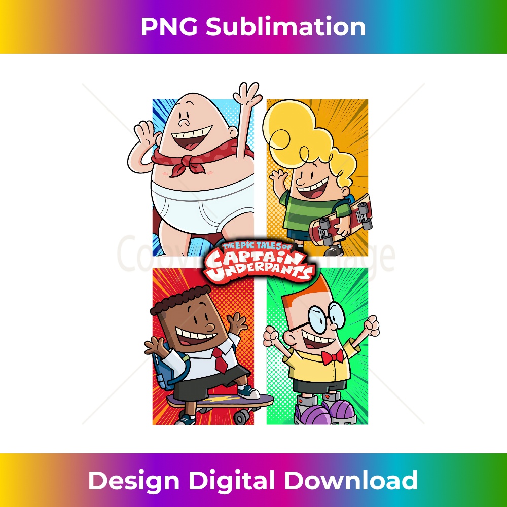 Captain Underpants The First Epic Movie 4 Square Friends - C | Inspire ...
