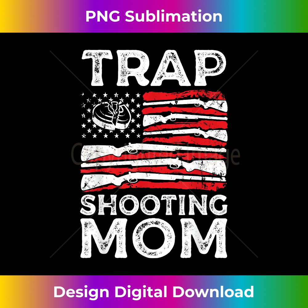 Trap Shooting Mom Gun Rights American Flag Mother's Day - Fu | Inspire ...