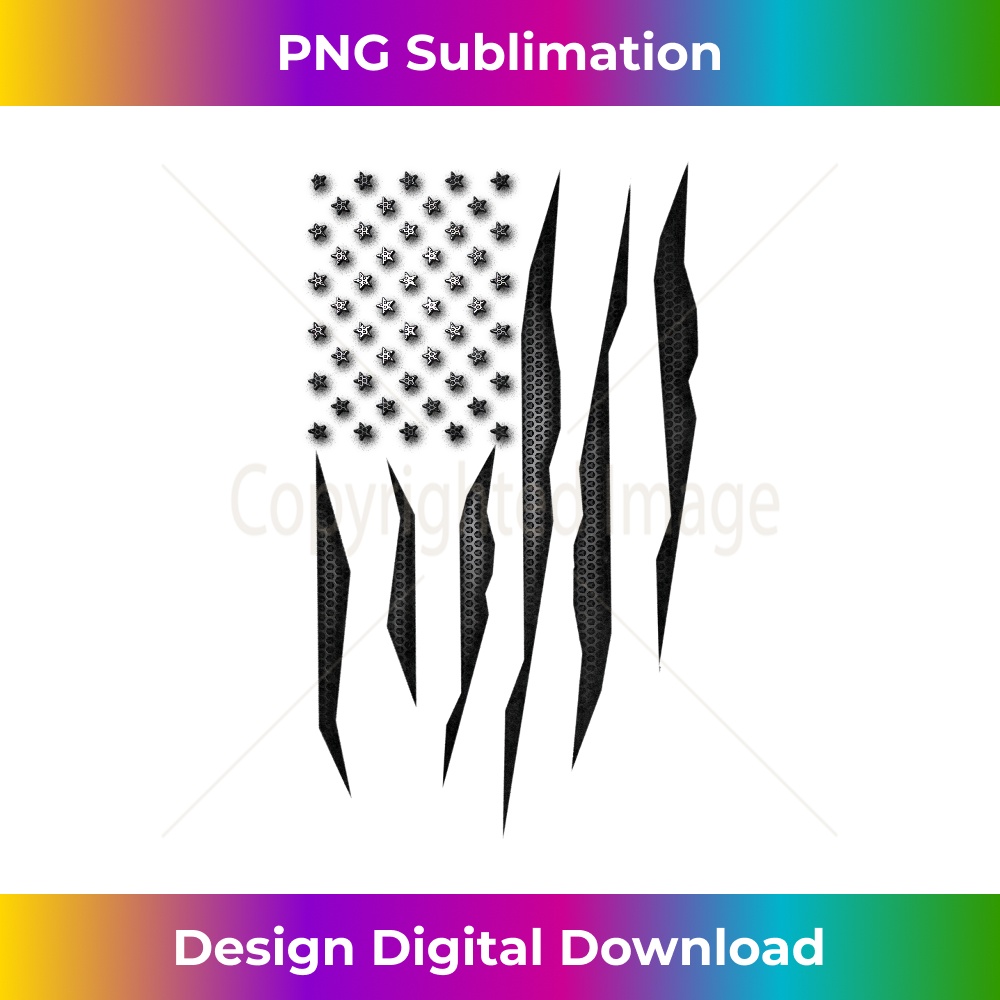 Carbon Fiber Onyx American Flag - Sophisticated PNG Sublimat | Inspire ...
