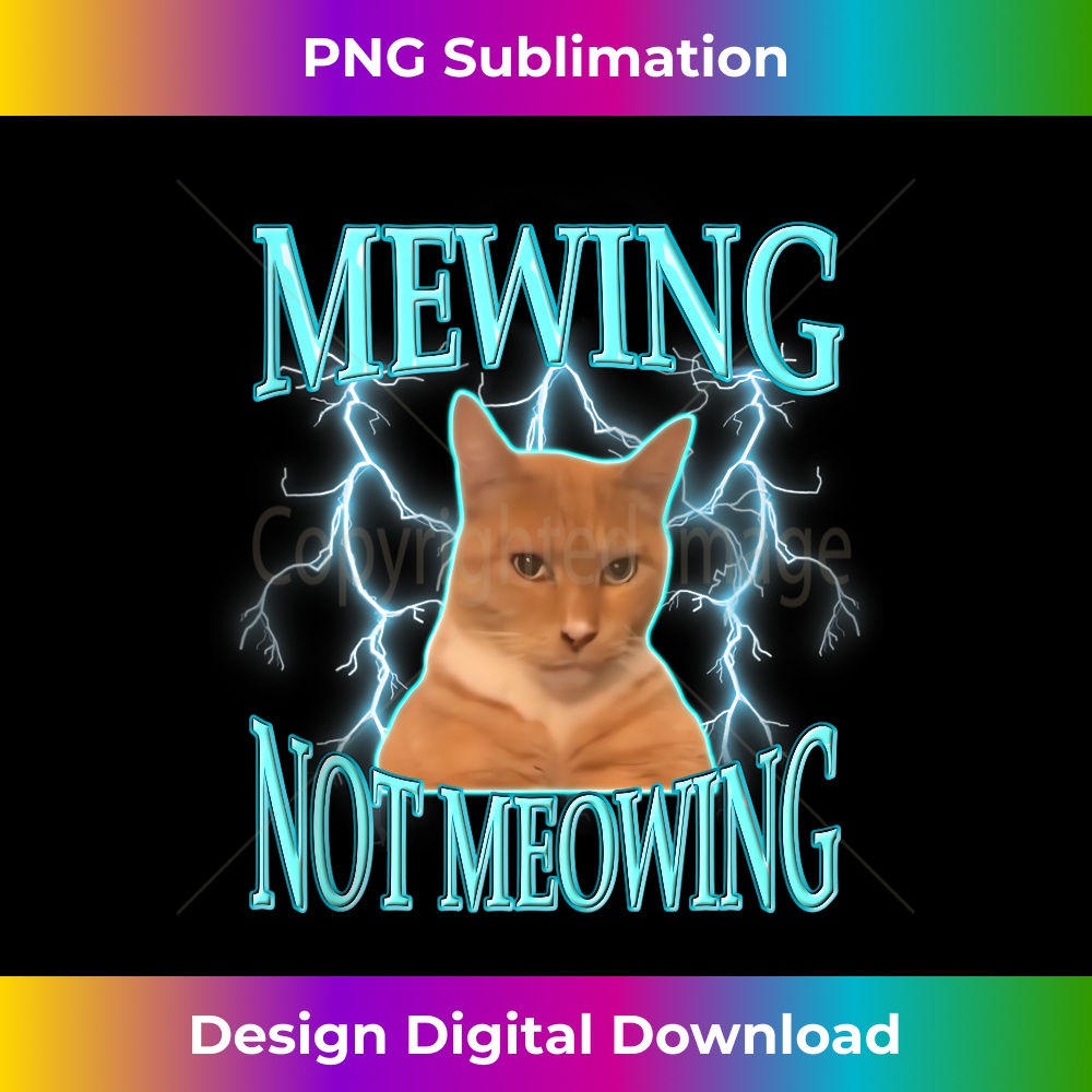 Funny Cat Meme Mewing LooksMax Meowing cat Trend - Deluxe PN | Inspire ...