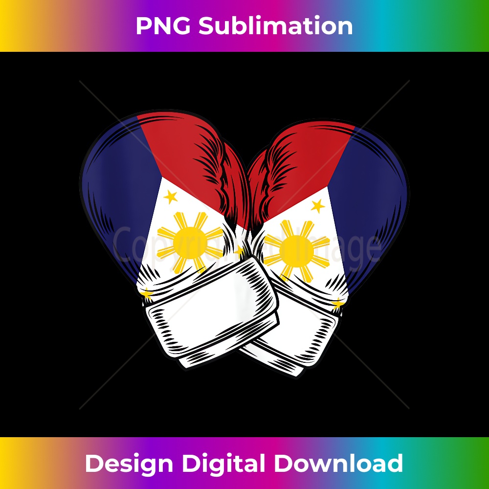 Philippines Filipino Flag Boxing - Contemporary PNG Sublimat - Inspire ...
