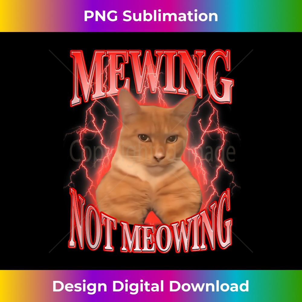 Funny Cat Meme Mewing LooksMax Meowing cat Trend - Luxe Subl | Inspire ...