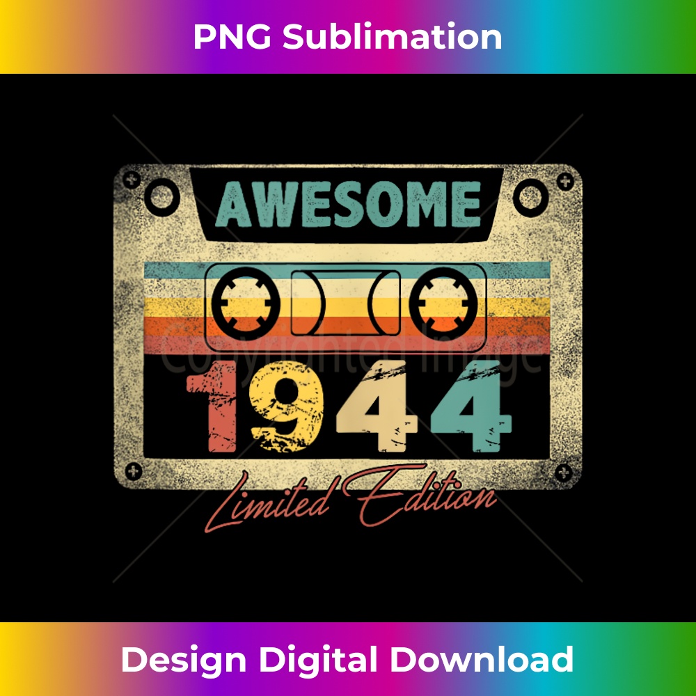 Vintage 1944 Retro Cassette Tape 80th Birthday Decor - Chic | Inspire ...
