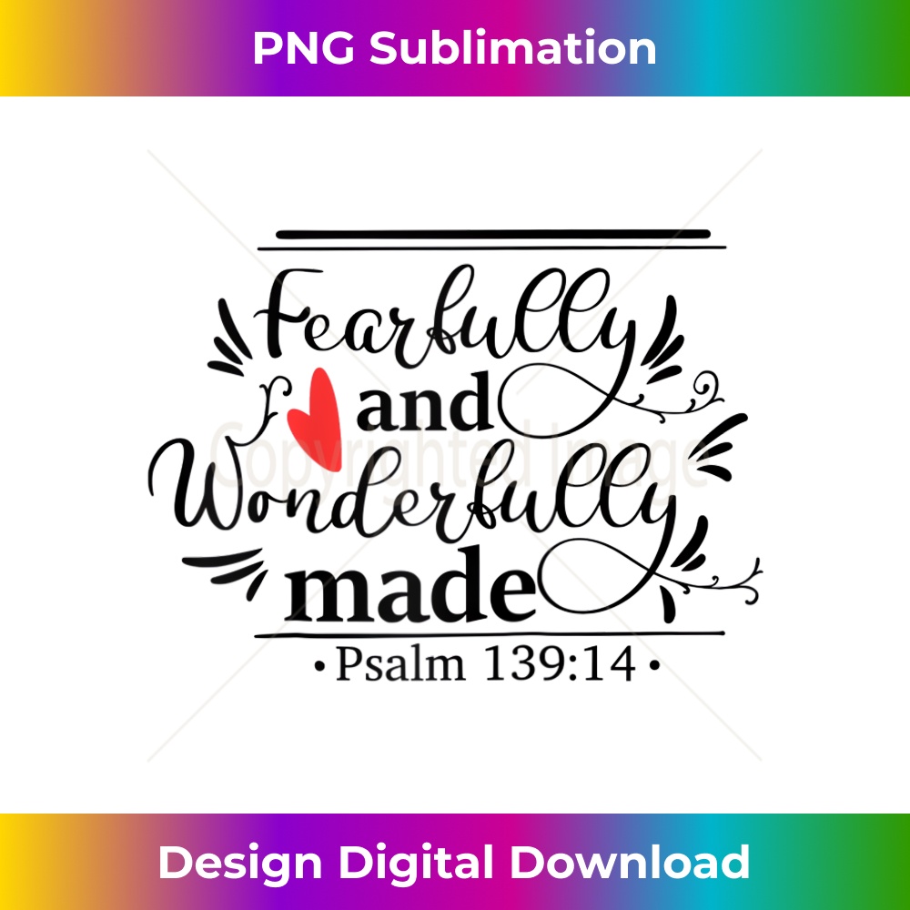 Bible Verse Psalm 13914 I Am Fearfully and Wonderfully Made - Inspire ...