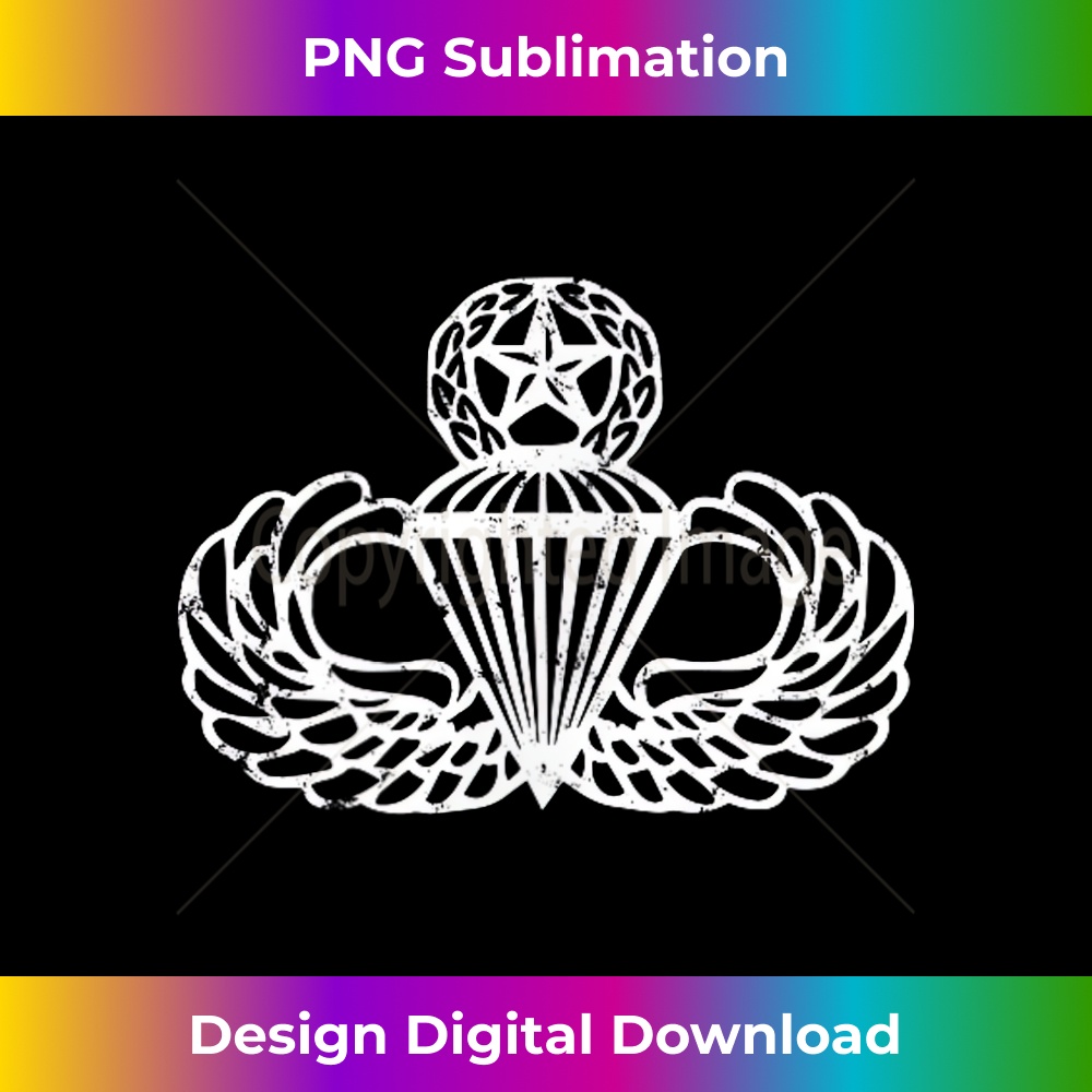 Jumpmaster Airborne Paratrooper Jump Wings - Deluxe PNG Subl | Inspire ...