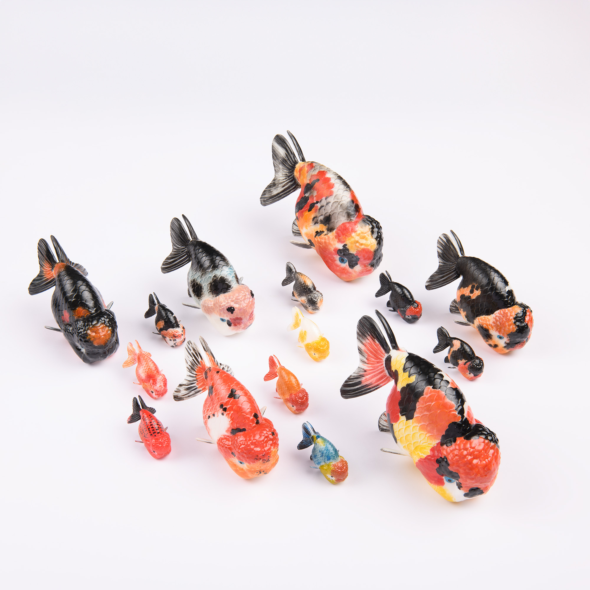 Ranchu Goldfish Figure - Opal Collection - Resin Figure - Co - Inspire ...