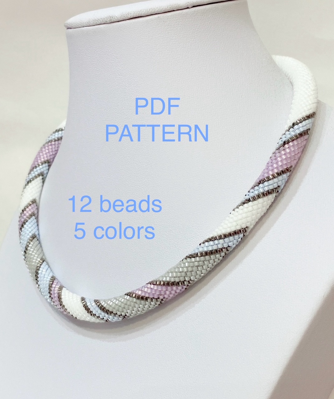 PDF Bead Crochet Pattern , Seed Bead Pattern, PDF Pattern fo | Inspire ...
