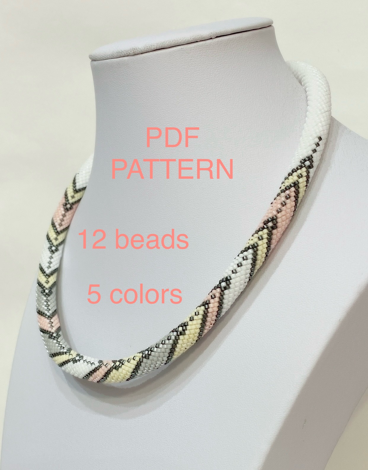 PDF Bead Crochet Pattern , Seed Bead Pattern, PDF Pattern fo | Inspire ...